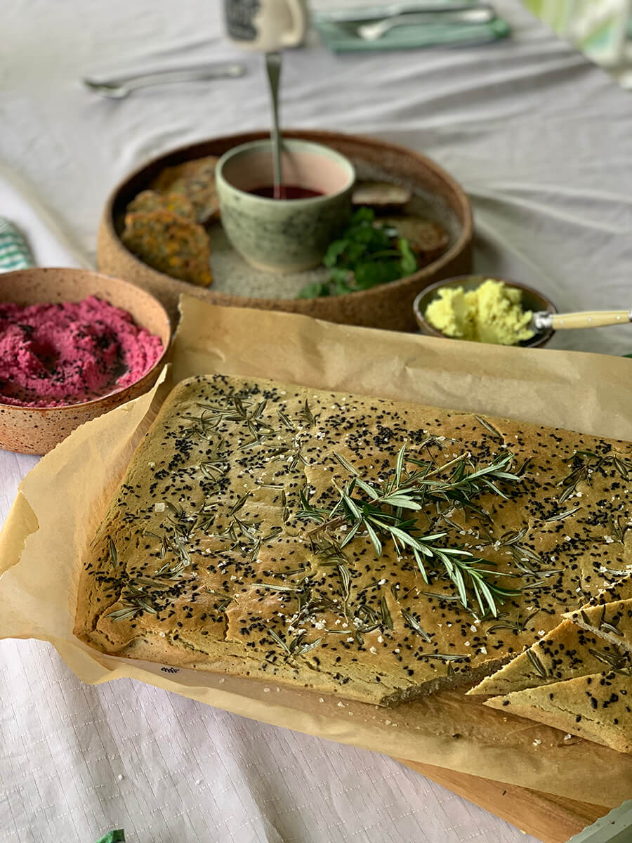 Chickpea and Red Lentil Moroccan Hot Pot with Tahini Sauce | Veet's ...