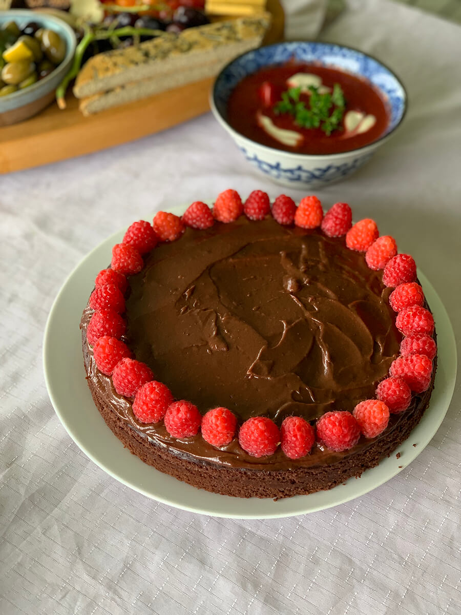 Chickpea and Red Lentil Moroccan Hot Pot with Tahini Sauce | Veet's ...