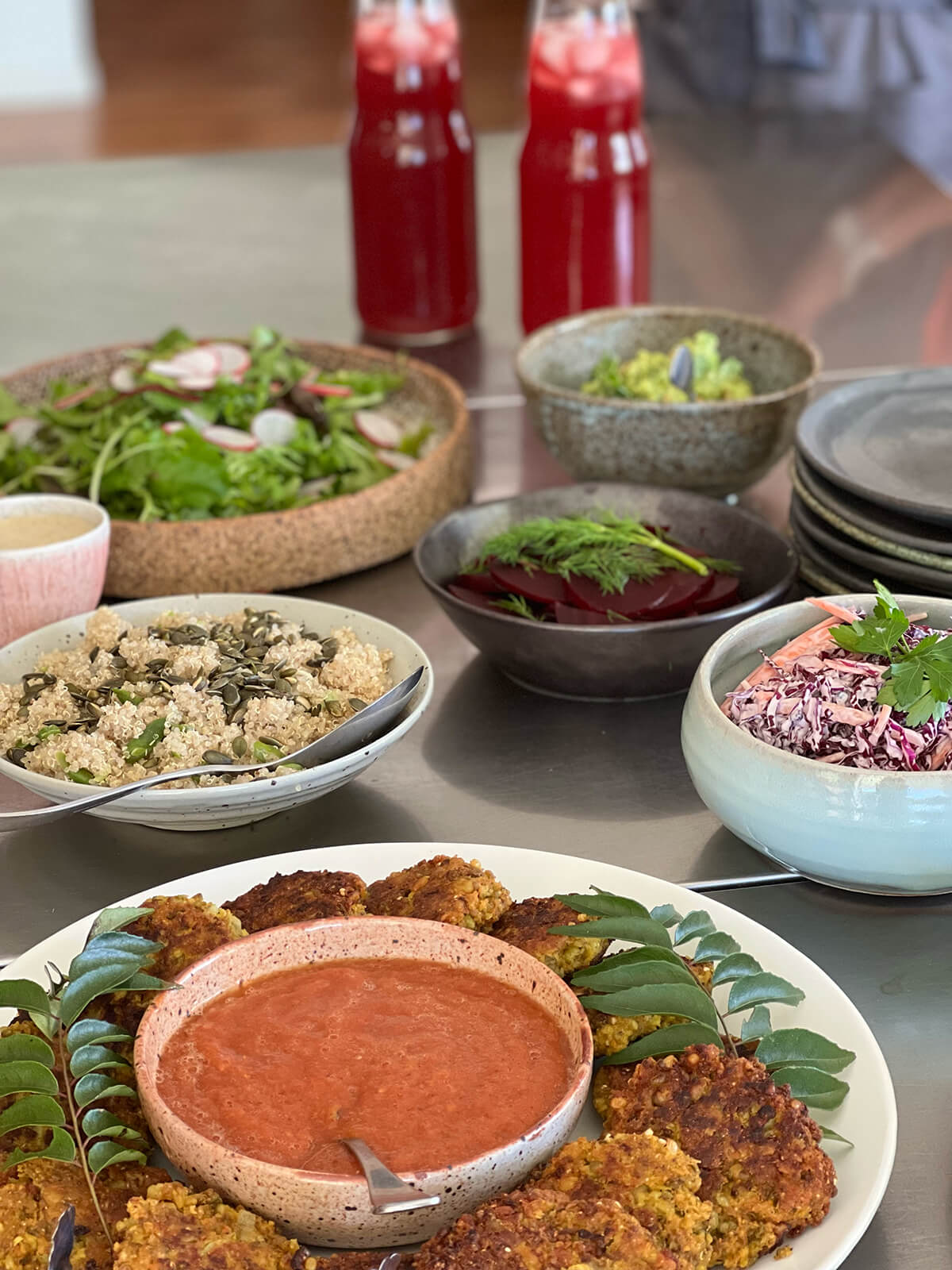 Vegetable Bake with Cauliflower Cheese Sauce | Veet's Vegan Cooking School