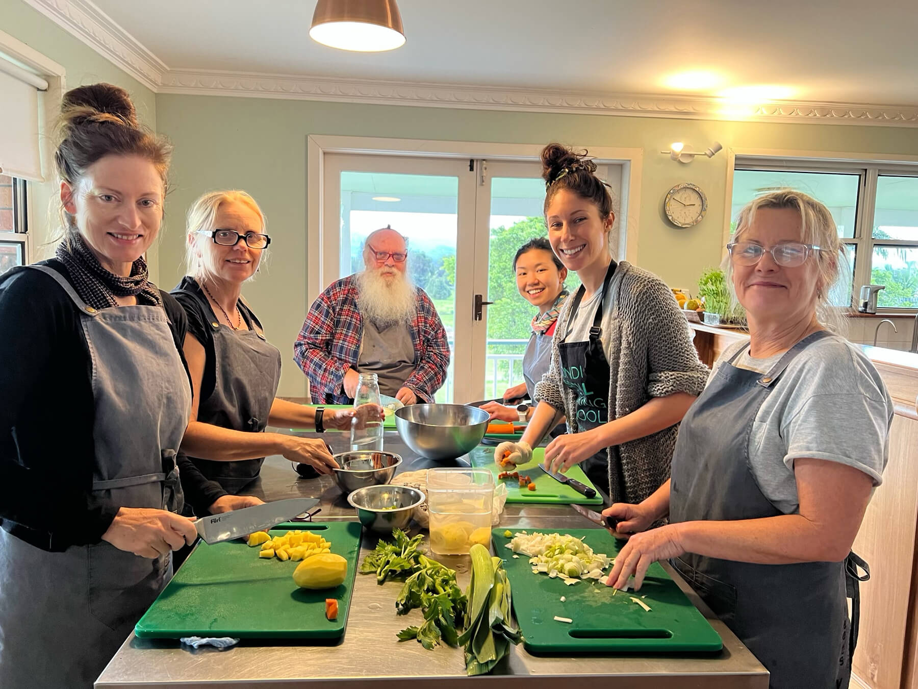 Vegetable Bake with Cauliflower Cheese Sauce | Veet's Vegan Cooking School